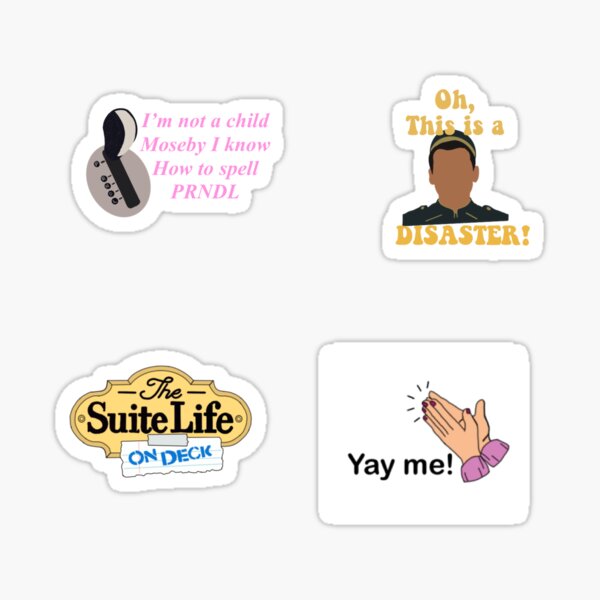 "Suite life of zack and Cody + suite life on deck sticker pack" Sticker ...