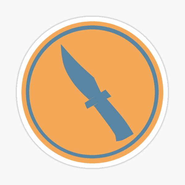 "Team Fortress 2 Spy symbol (BLU)" Sticker for Sale by Cherri-Jubilee ...
