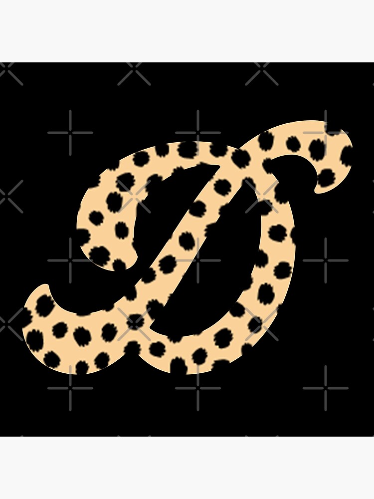 "Chita D Print alphabet Transparent Letter Sticker." Art Print for Sale ...