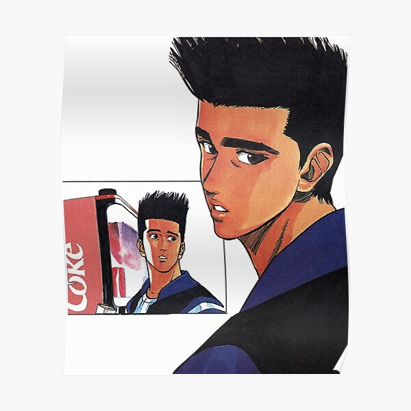 "AESTHETIC AKIRA SENDO // SLAM DUNK " Poster for Sale by Hanakox ...