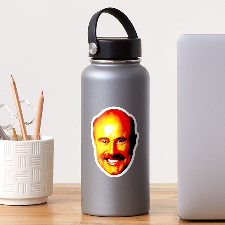 Deep Fried Dr Phil Sticker By Dankboi69 Redbubble