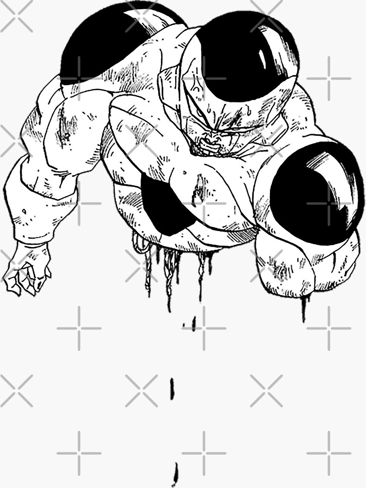 "Frieza" Sticker for Sale by BakugoXIX | Redbubble