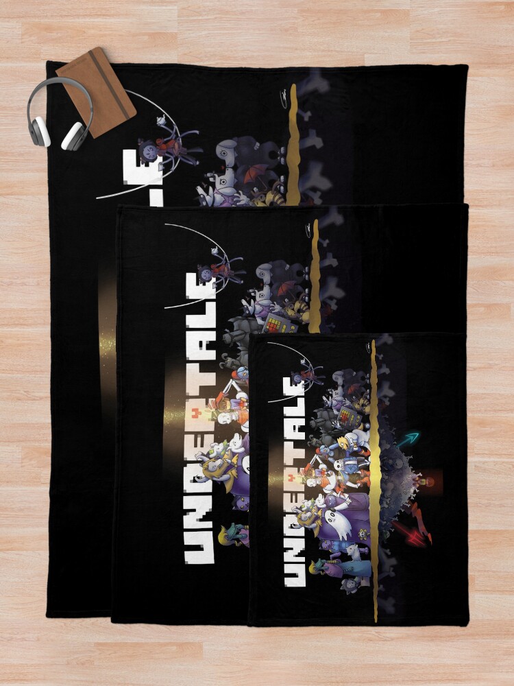 "Undertale Characters Wallpaper" Throw Blanket for Sale by ...
