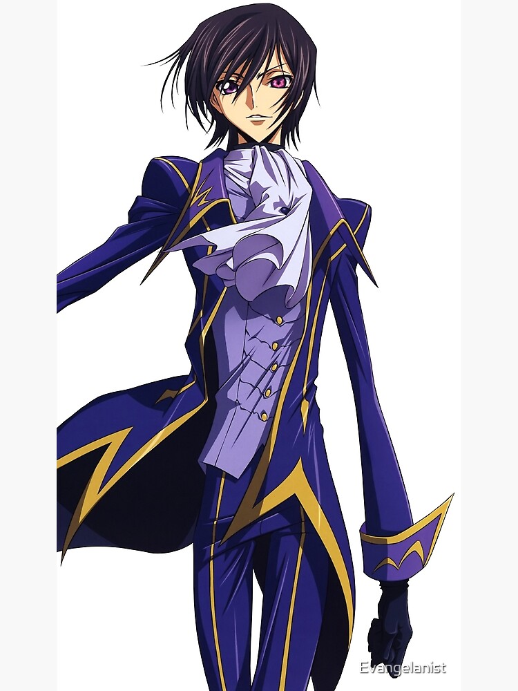 "Lelouch Lamperouge" Poster by Evangelanist | Redbubble