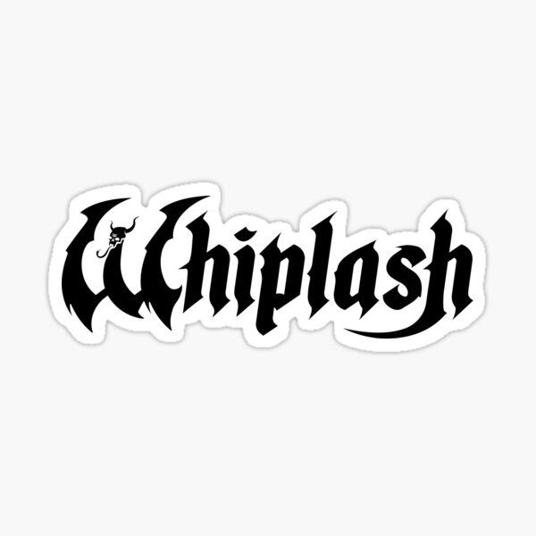 "Whiplash" Sticker for Sale by NoisyFaces | Redbubble
