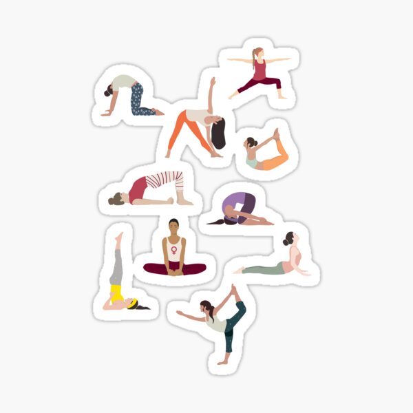"Yoga Poses | Yoga Artwork | Yoga Drawing | Yoga Asana | Yoga Practice ...