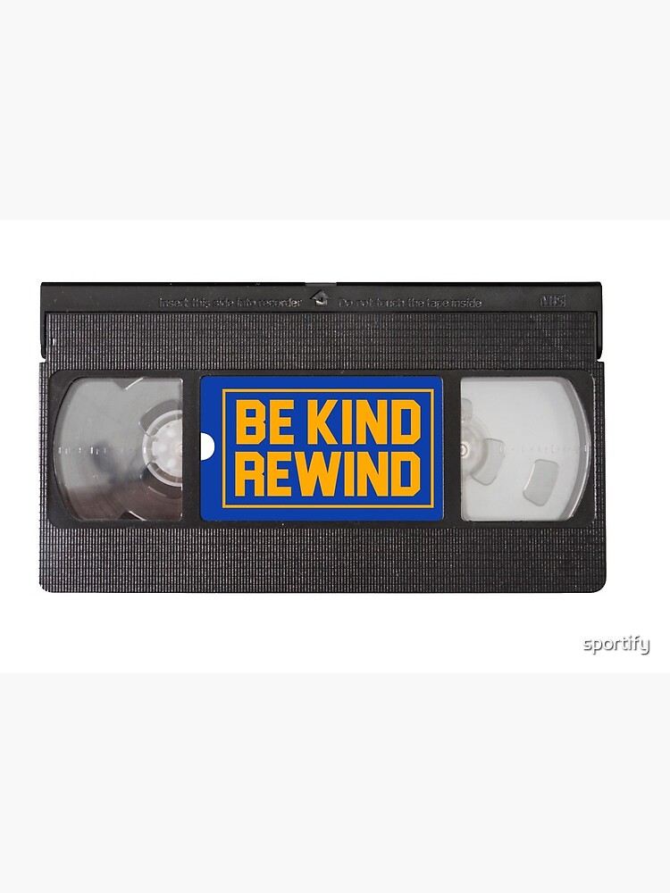 "Blockbuster Video Rental VHS - Be Kind Rewind Stickers" Art Board ...