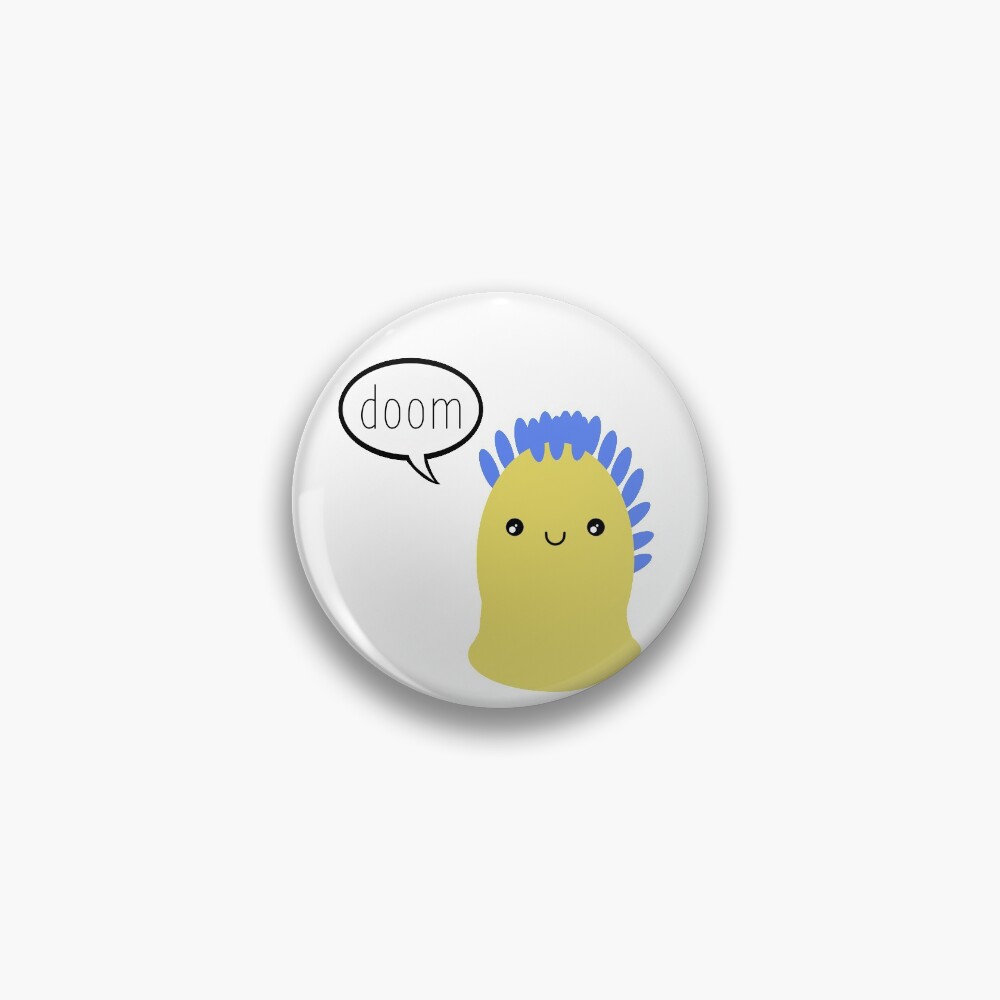 "Doomslug" Sticker for Sale by ModernMerida | Redbubble