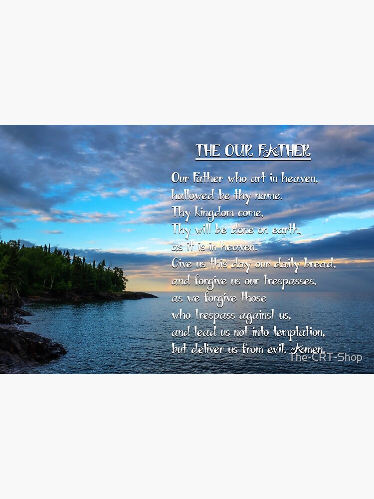 "The Our Father - 1" Poster by The-CRT-Shop | Redbubble
