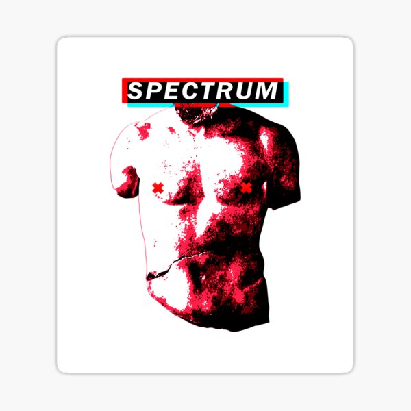 "SPECTRUM" Sticker for Sale by the-fame | Redbubble