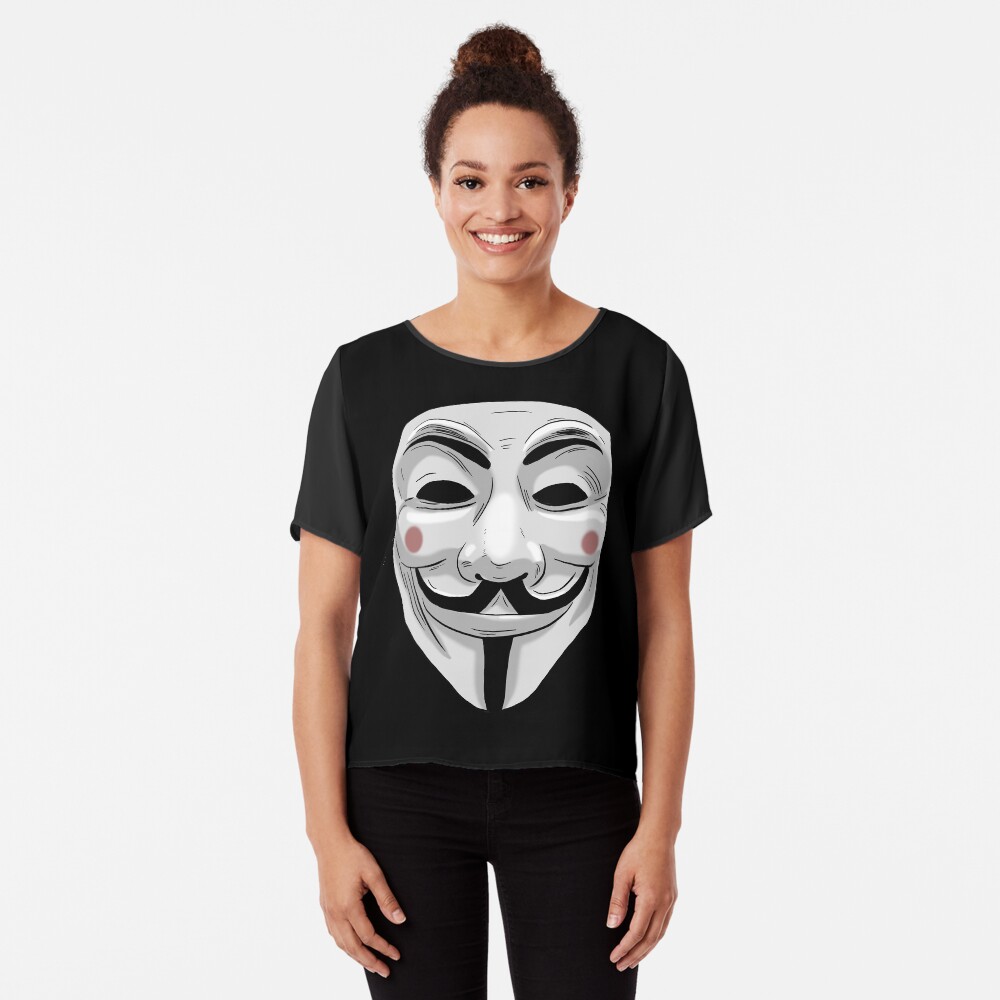 "Anonymous Hacker Mask" Sticker for Sale by blacksnowcomics | Redbubble