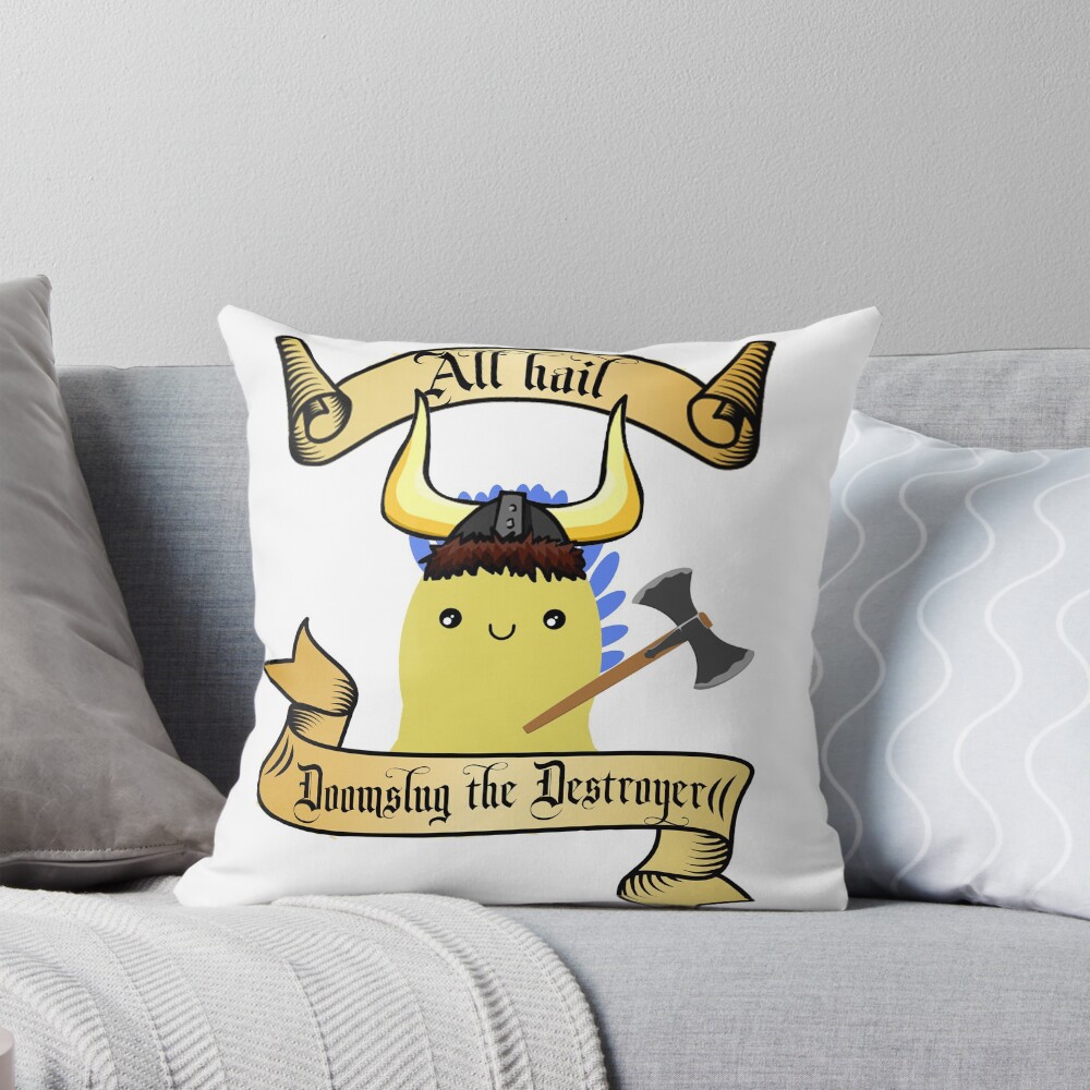 "Doomslug the Destroyer" Sticker for Sale by ModernMerida | Redbubble