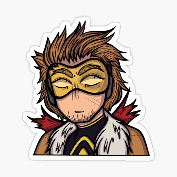 "BNHA Hawks " Sticker by ChaoticCrayon | Redbubble