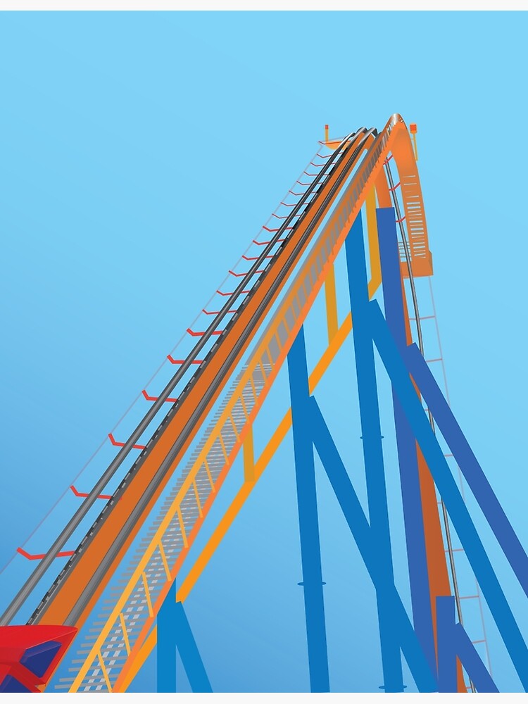 "Roller Coaster" Poster for Sale by Jeffgraz95 | Redbubble
