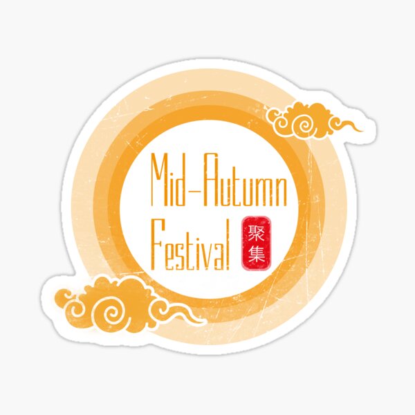Mid Autumn Festival Stickers | Redbubble