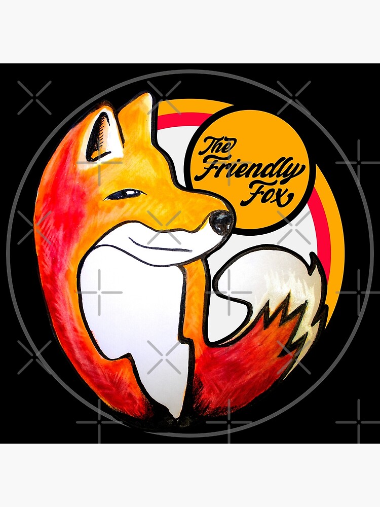 "The Friendly Fox Logo" Poster by friendly-fox | Redbubble