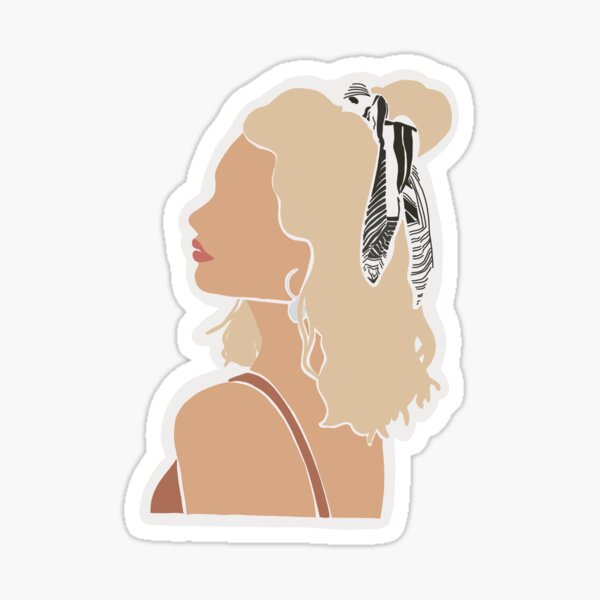 "lady" Sticker for Sale by oliiviiagraceee | Redbubble