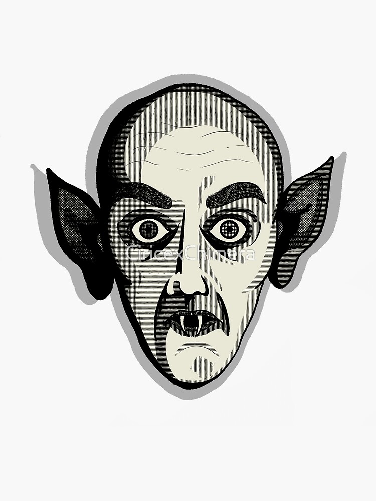 "Nosferatu" Sticker by CiricexChimera | Redbubble