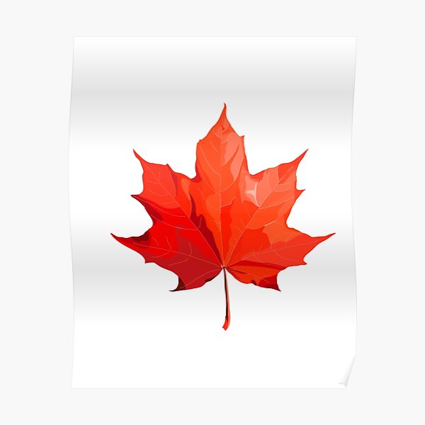 "fall leaf" Poster for Sale by jennaelghatit | Redbubble