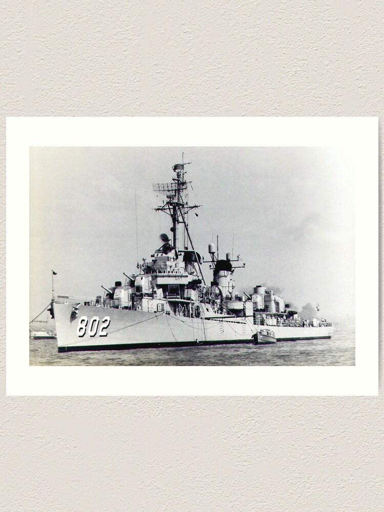 "USS GREGORY (DD-802) SHIP'S STORE" Art Print for Sale by militarygifts ...