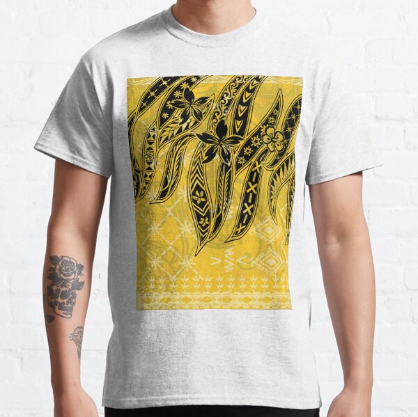 "Golden Samoan Malu Design" T-shirt by sunnthreads | Redbubble
