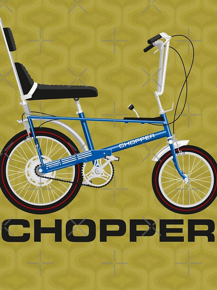"Raleigh Chopper MK1, Horizon Blue" Scarf for Sale by Tunstall | Redbubble