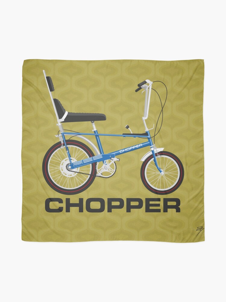 "Raleigh Chopper MK1, Horizon Blue" Scarf for Sale by Tunstall | Redbubble