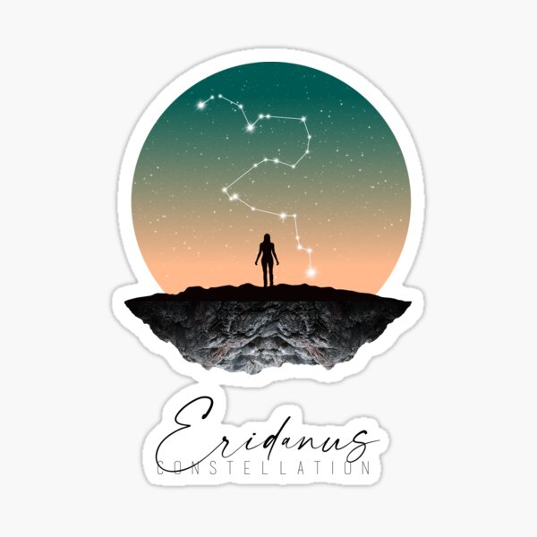 "Constellation Eridanus" Sticker for Sale by MilanBrands | Redbubble