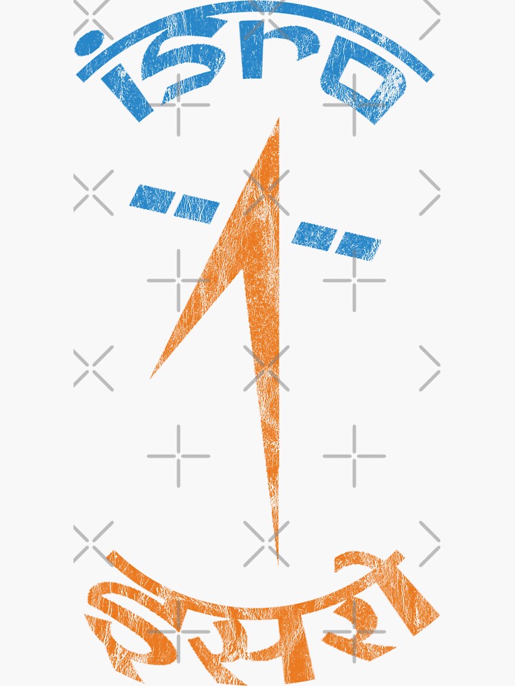 "ISRO vintage space agency" Sticker for Sale by argupta15115 | Redbubble