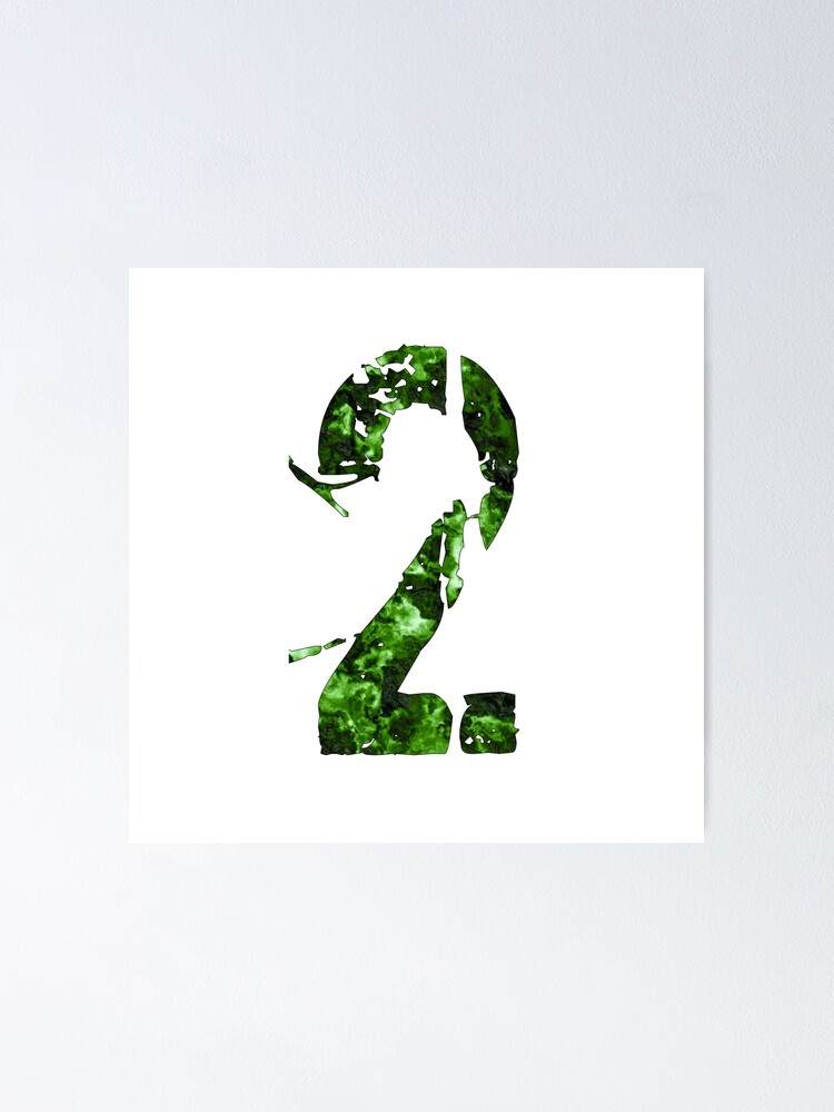 "Number 2" Poster by infinitesign | Redbubble