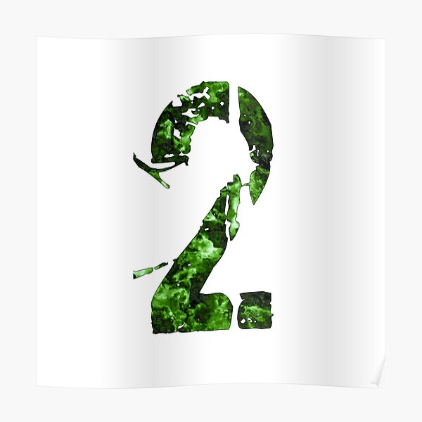 "Number 2" Poster by infinitesign | Redbubble