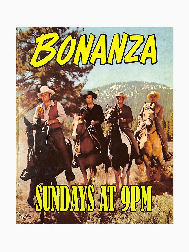 "Bonanza Shirts, Sweaters, Masks etc..." T-shirt for Sale by ...