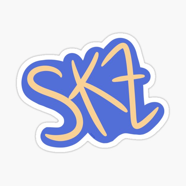 "SKZ" Sticker for Sale by xOneTaySOSx | Redbubble