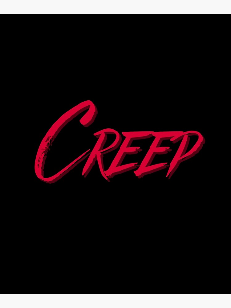 "Creep, Minimalist Logo" Poster for Sale by hectorgool | Redbubble