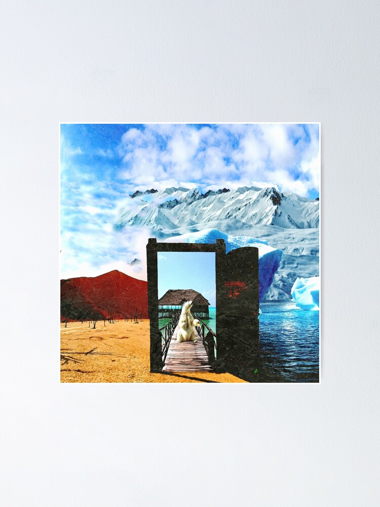 "Climate change is Real - Collage Art - Digital Surreal Artwork - Polar ...