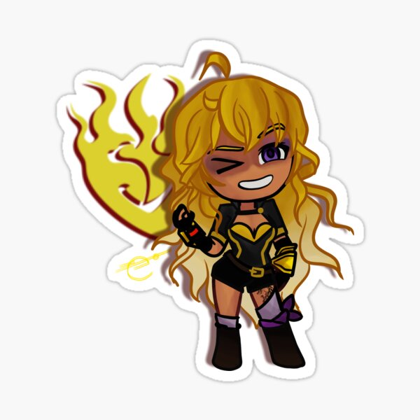 "Chibi Yang Volume One" Sticker by ElizaOz | Redbubble