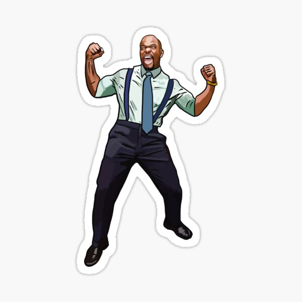 "brooklyn nine nine terry crews as GTA art" Sticker for Sale by ...