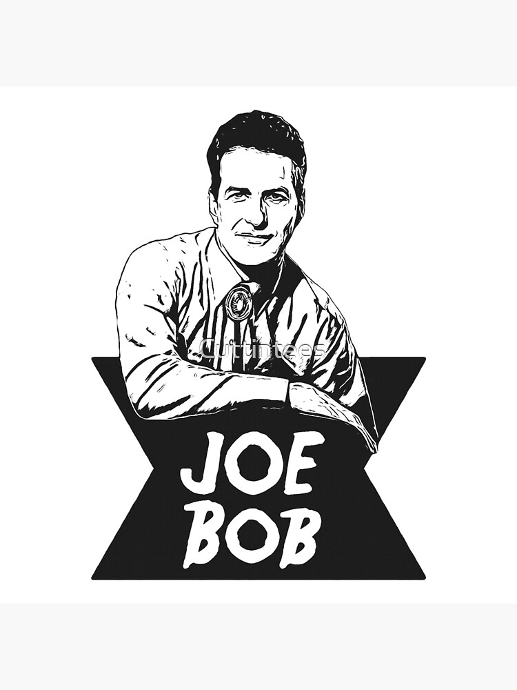 "Joe Bob Briggs" Poster for Sale by Cuttintees | Redbubble