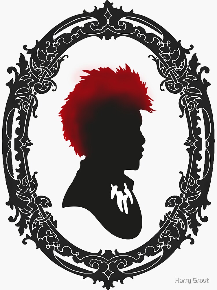 "Rufio Silhouette" Sticker for Sale by GenialGrouty | Redbubble