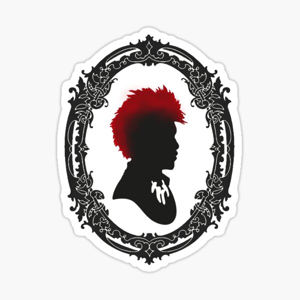"Rufio Silhouette" Sticker for Sale by GenialGrouty | Redbubble