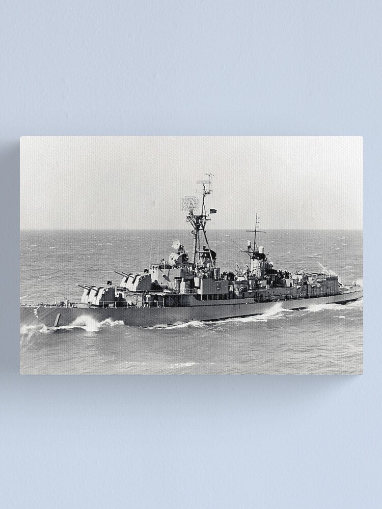 "USS GYATT (DDG-1) SHIP'S STORE" Canvas Print for Sale by militarygifts ...