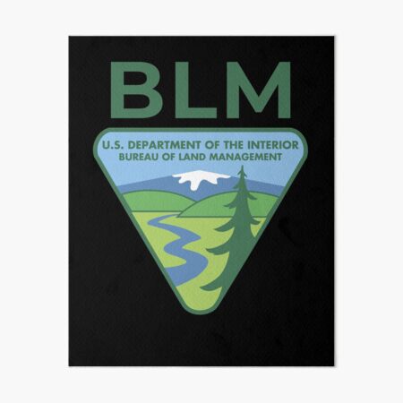 "The Original BLM -- Bureau of Land Management (Original Colors)" Art ...