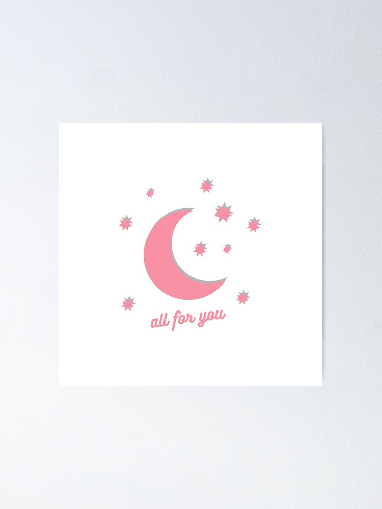 "Just a Moon" Poster by koochurro | Redbubble