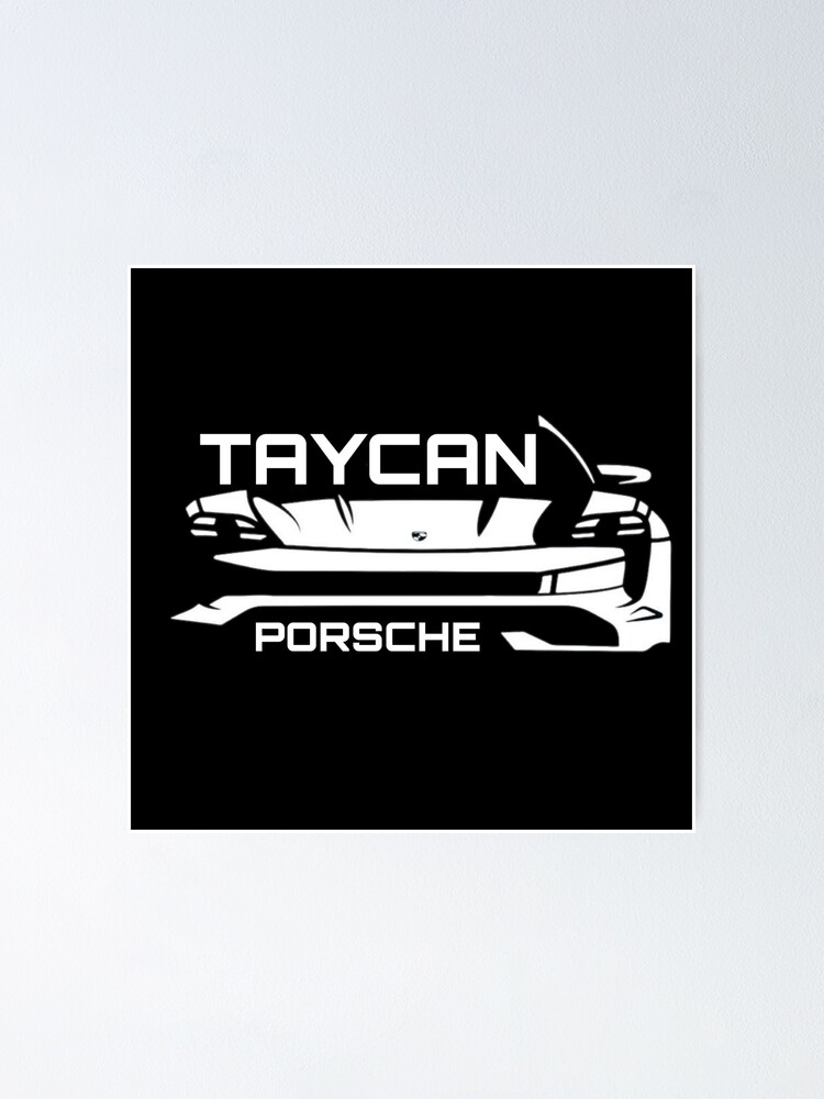 "Taycan" Poster by HugoMartinC | Redbubble