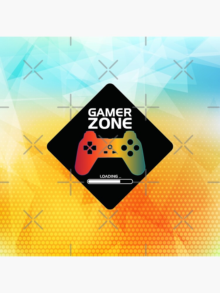 "Gamer Zone Loading" Poster for Sale by QbanMania | Redbubble