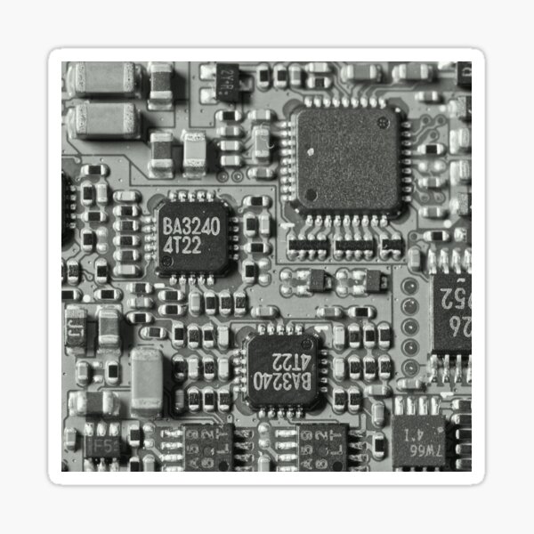 "Printed Circuit Board" Sticker by bbalint | Redbubble