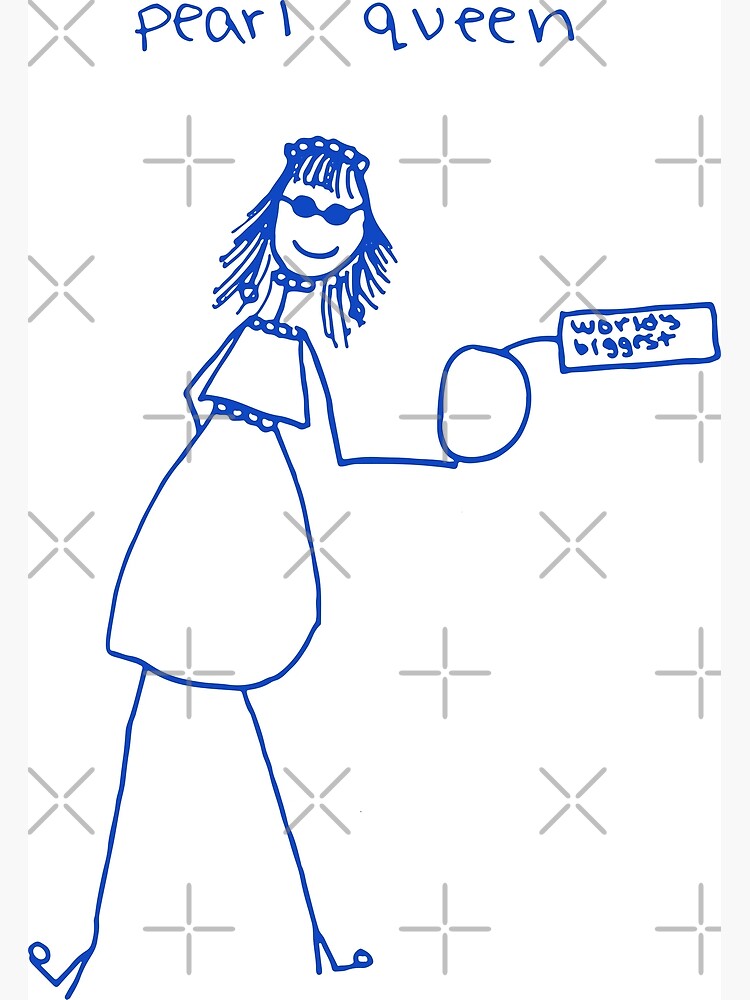 "Pearl Queen" Poster by sticky-nikki | Redbubble