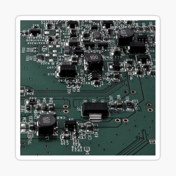 "Printed Circuit Board" Sticker by bbalint | Redbubble