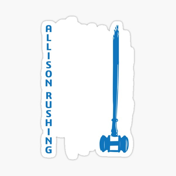 "Allison Jones Rushing American Flag Justice Gravel SCOTUS" Sticker by ...