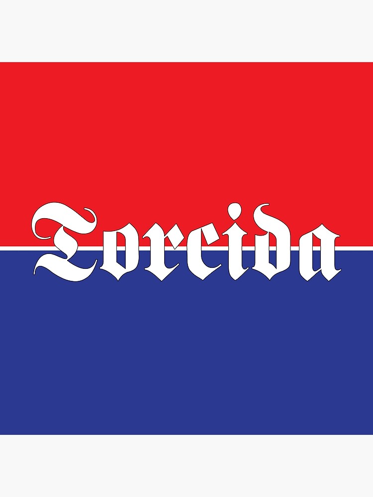 "Torcida Split Spalato Hooligans Ultras Red White Blue" Poster for Sale ...